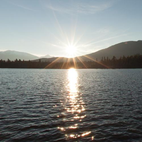 Pyramid Lake in Jasper, Canada (Google Maps)