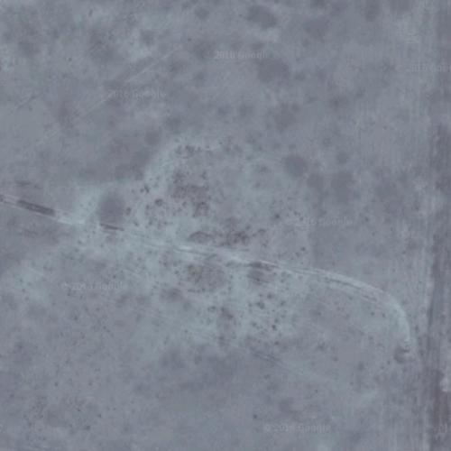 CSA Flight 540 crash site in Ad Dumayr, Syrian Arab Republic (Google Maps)