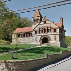 'Ames Free Library' by H. H. Richardson in Easton, MA - Virtual ...