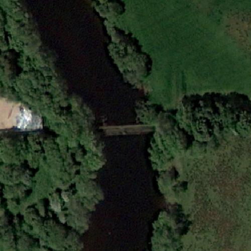 Disused Iron Railway Bridge in Killin, United Kingdom (Google Maps)