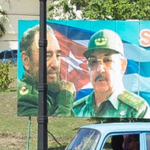 The Castro brothers in Santiago de Cuba, Cuba (Google Maps)