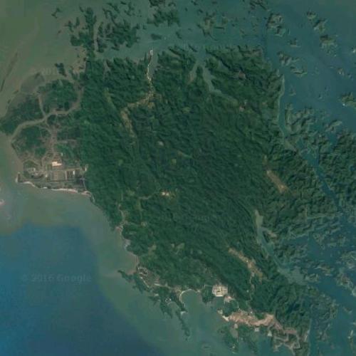 Cát Bà Island in Ha Long, Vietnam (Google Maps)