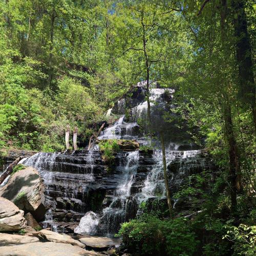 Isaqueena Falls in Walhalla, SC (Google Maps)