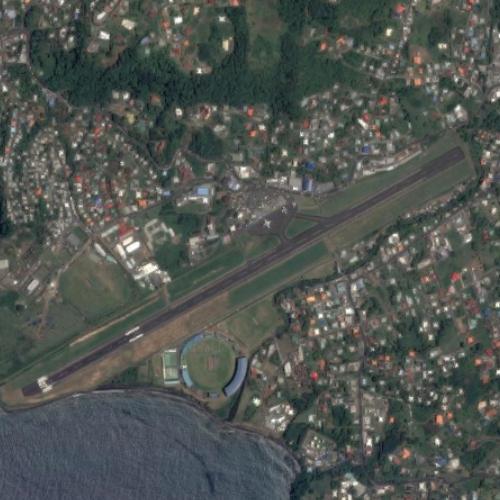 E. T. Joshua Airport (SVD) in Kingstown, Saint Vincent and the ...