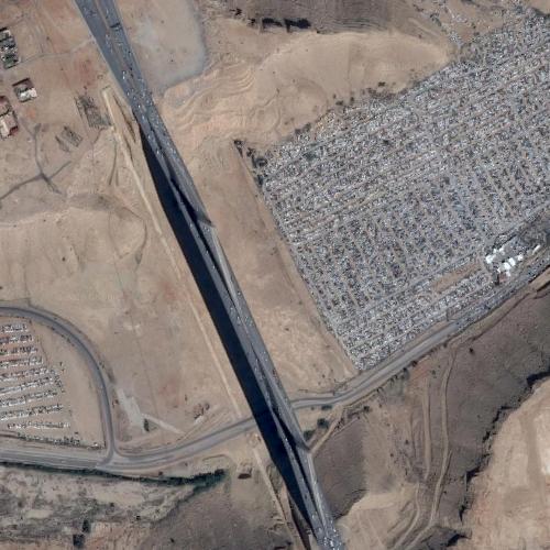 Wadi Leban Bridge in Riyadh, Saudi Arabia (Google Maps)