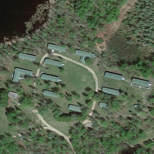 Rabideau CCC Camp in Taylor Township, MN (Google Maps)