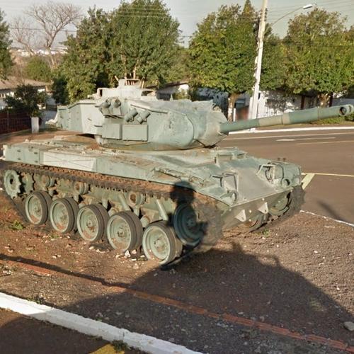 M41 Walker Bulldog in Cascavel, Brazil (Google Maps)