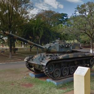 M41C Light Tank in Pirassununga, Brazil (#2) - Virtual Globetrotting