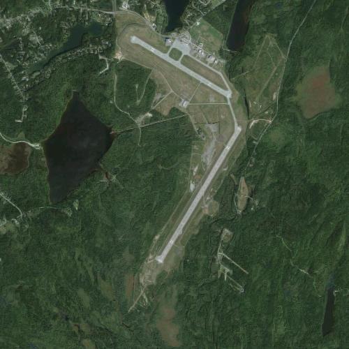 Saint John Airport (YSJ) in Saint John, Canada (Google Maps)