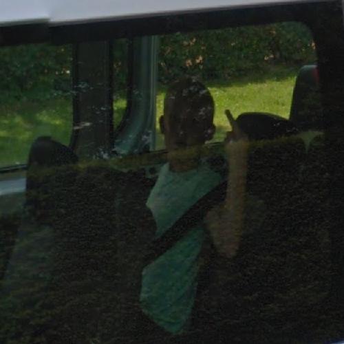 Middle finger in Apeldoorn, Netherlands (Google Maps)