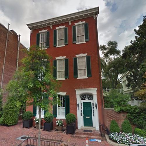 John F. Kennedy's House (former) in Washington, DC (Google Maps)