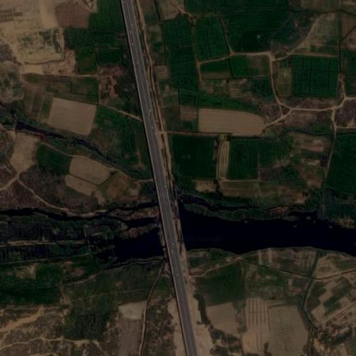 Malir River Bridge in Karachi, Pakistan (Google Maps)