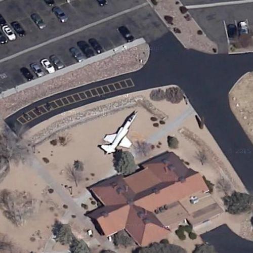 F-104N in Prescott, AZ (Google Maps)
