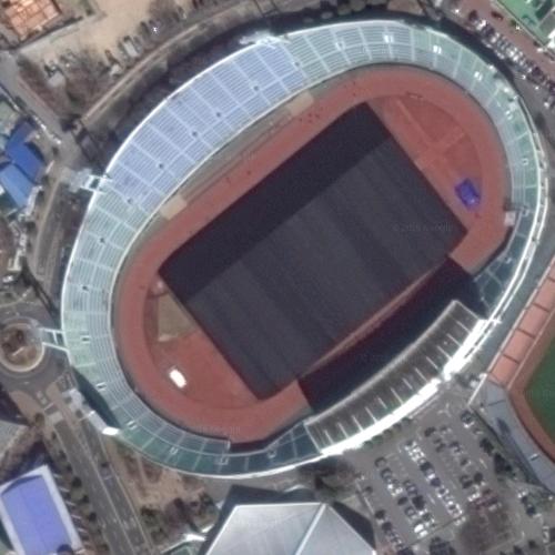 Busan Gudeok Stadium in Busan, Republic of Korea - Virtual Globetrotting