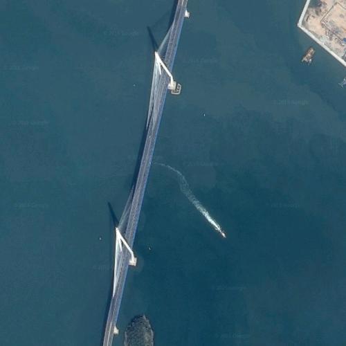 Mokpo Bridge in Mokpo, Republic of Korea (Google Maps)