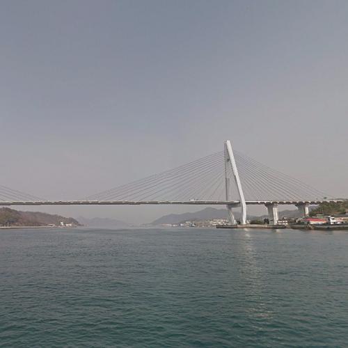 Ikuchi Bridge in Innoshima, Japan (Google Maps)