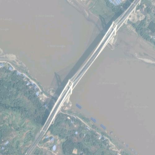 Hejiang Bridge in Hejiang, China (Google Maps)