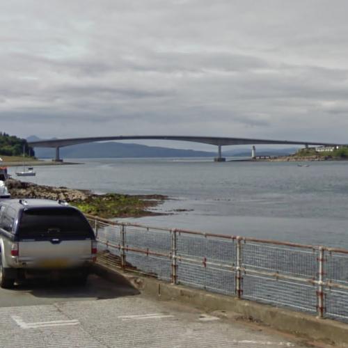 Skye Bridge in Kyleakin, United Kingdom (Google Maps)