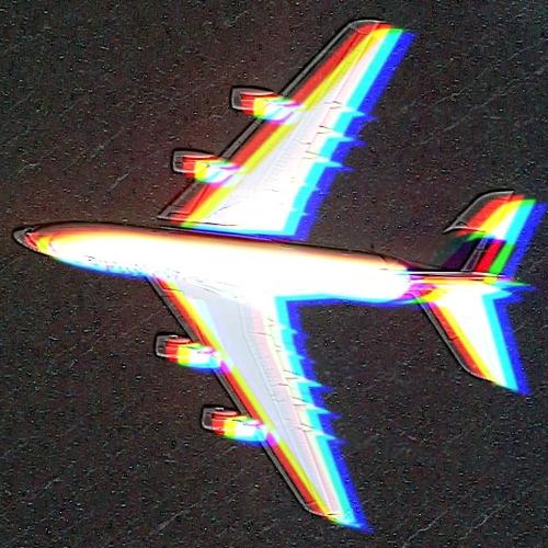 Airplane in flight in Amsterdam, Netherlands (Google Maps)