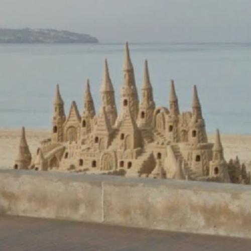 Sand Castle in Palma, Spain (Google Maps) (#3)