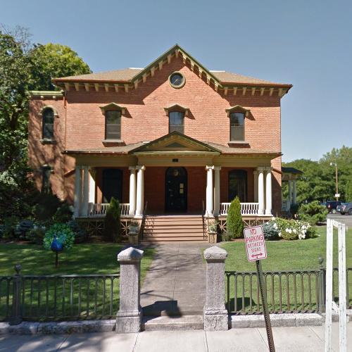 'James and Mary Forsyth House' by Richard Upjohn in Kingston, NY ...