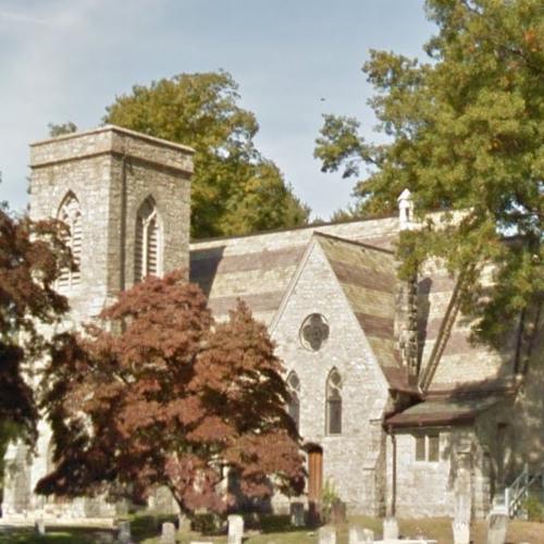 'St. Philip's Church in the Highlands' by Richard Upjohn in Garrison ...