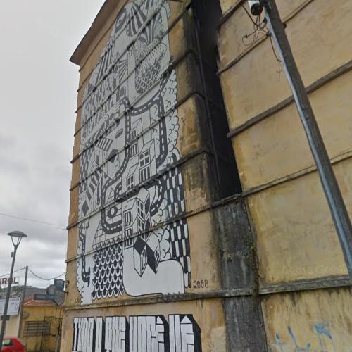 Mural by Remed in Curitiba, Brazil - Virtual Globetrotting