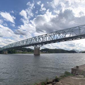 Rochester–Monaca Bridge in Rochester, PA - Virtual Globetrotting