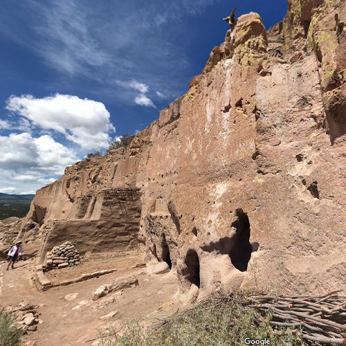 Puye Cliff Dwellings in Espanola, NM (Google Maps)