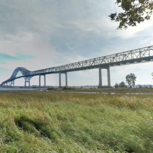 Laviolette Bridge in Trois-Rivières, Canada (Google Maps)