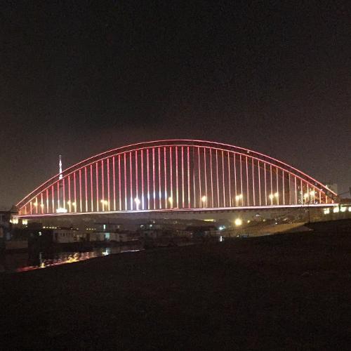 Qingchuan Bridge in Wuhan, China (Google Maps)