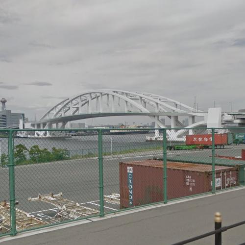 Yumemai Bridge in Osaka, Japan (Google Maps)
