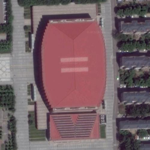 Beijing Science and Technology University Gymnasium in Beijing, China ... Beijing Science and Technology University Gymnasium in Beijing, China ...