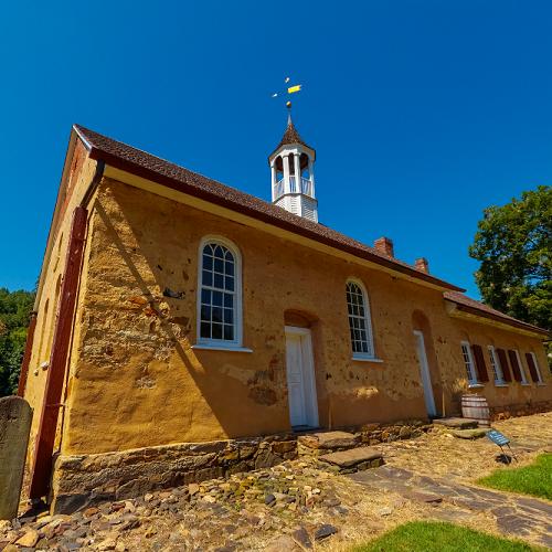 Bethabara Moravian Church in Winston-Salem, NC (Google Maps)
