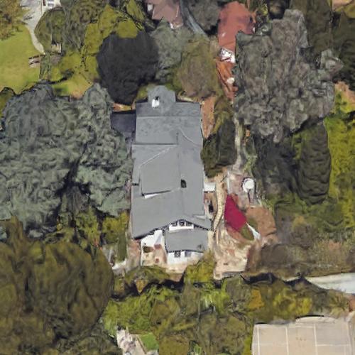 Danny Carey's House (former) in Los Angeles, CA (Google Maps)