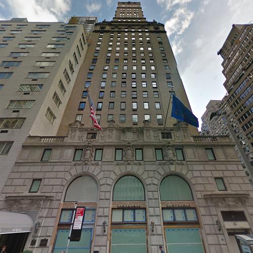 Ritz Hotel Tower in New York, NY (Google Maps)