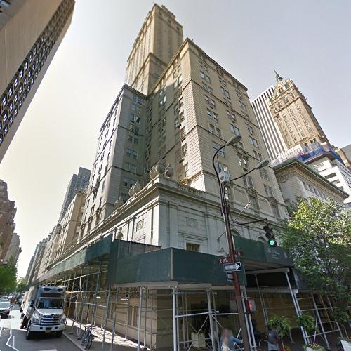 Hotel Pierre in New York, NY (Google Maps)