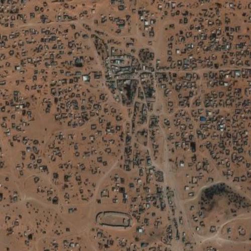 Auserd refugee camp in Tindouf, Algeria (Google Maps)