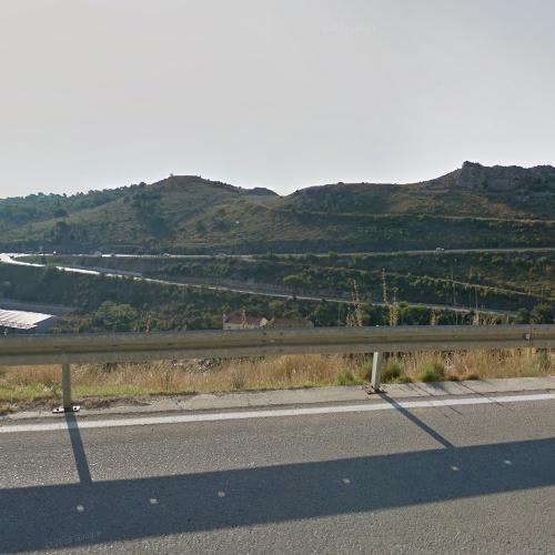 Dubac Quarry ("Game of Thrones") in Cibaca, Croatia (Google Maps)