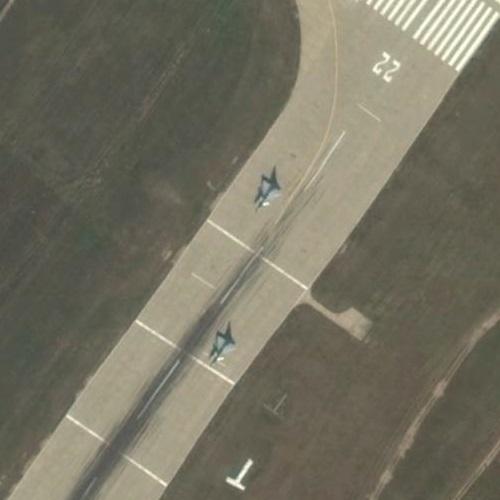 Ready for take off in DATONG, China (Google Maps)