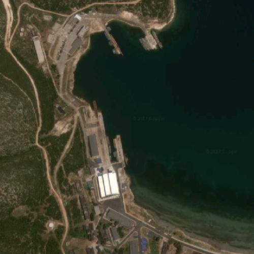 Pasha Liman Base in Vlorë, Albania (Google Maps)