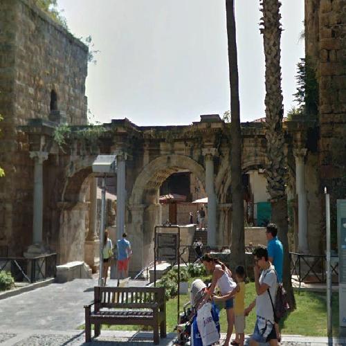 Hadrian's Gate in Antalya, Turkey (Google Maps) (#2)