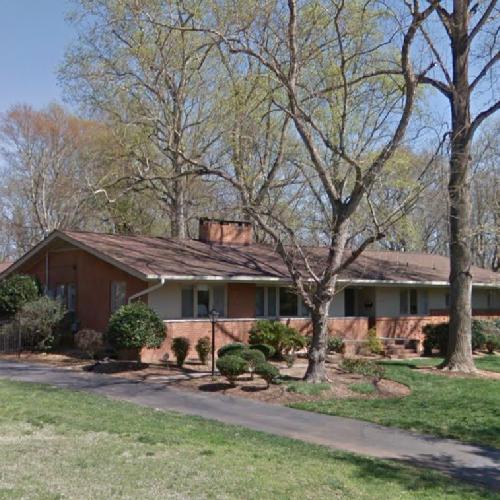 The Brody House ("Homeland" tv series) in Charlotte, NC (Google Maps)