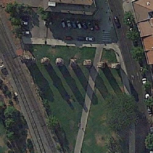 Aqueduct of Los Milagros #2 in Mérida, Spain (Google Maps) (#3)