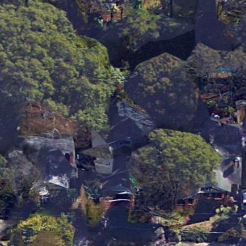 Amy Carter's House in Atlanta, GA (Google Maps)