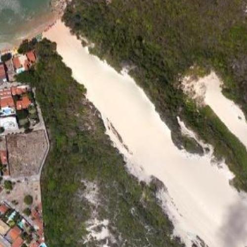 Morro do Careca in Natal, Brazil (Google Maps)