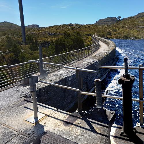 Woodhead Dam in Cape Town, South Africa (Google Maps)