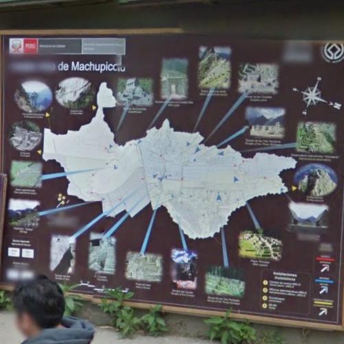 Machu Picchu Maps in Cusco, Peru (Google Maps)