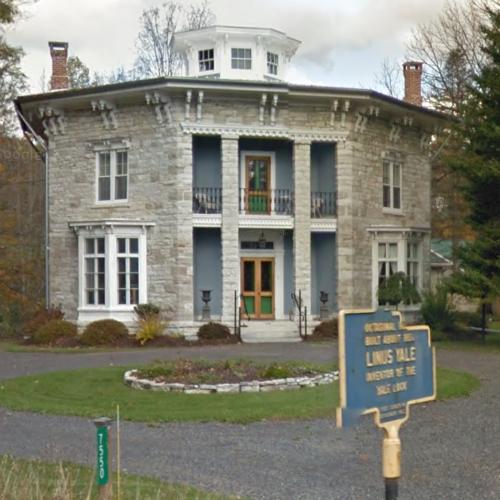 Yale-Cady Octagon House and Yale Lock Factory Site in Newport, NY ...