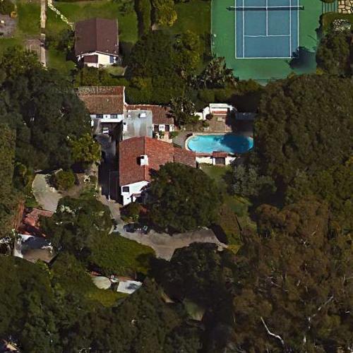 Donald "Drawbertson" Robertson's House in Montecito, CA (Google Maps)